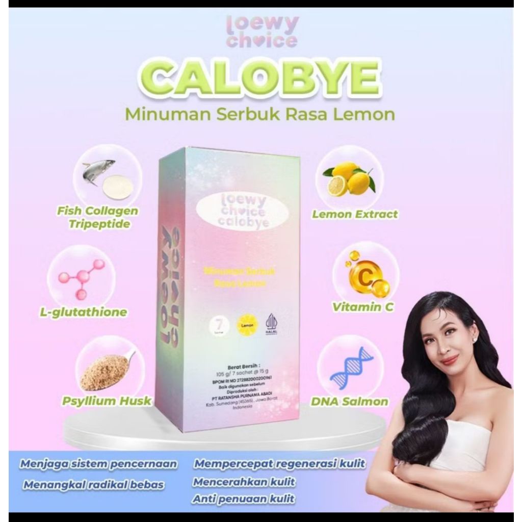Jual 100% Original LOEWY CHOICE Calobye Drink | Shopee Indonesia