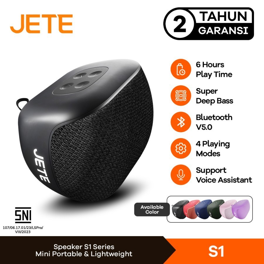 Jual Speaker Bluetooth Portable JETE S1 | S1B | S2 | S3 | SM1 | SM2 | SM3 | S101 | S102 | S7 ...