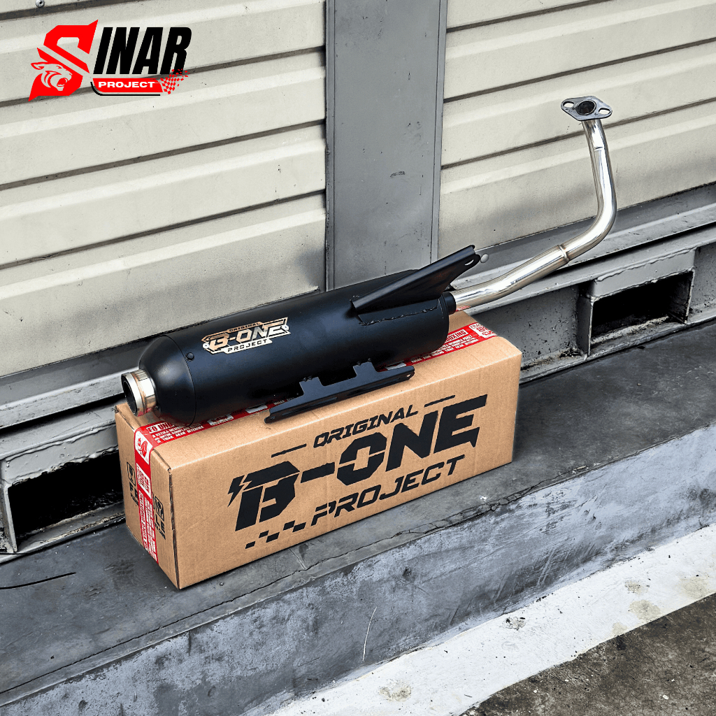 Jual knalpot b-one project for racing beat scoopy genio vario mio pcx ...