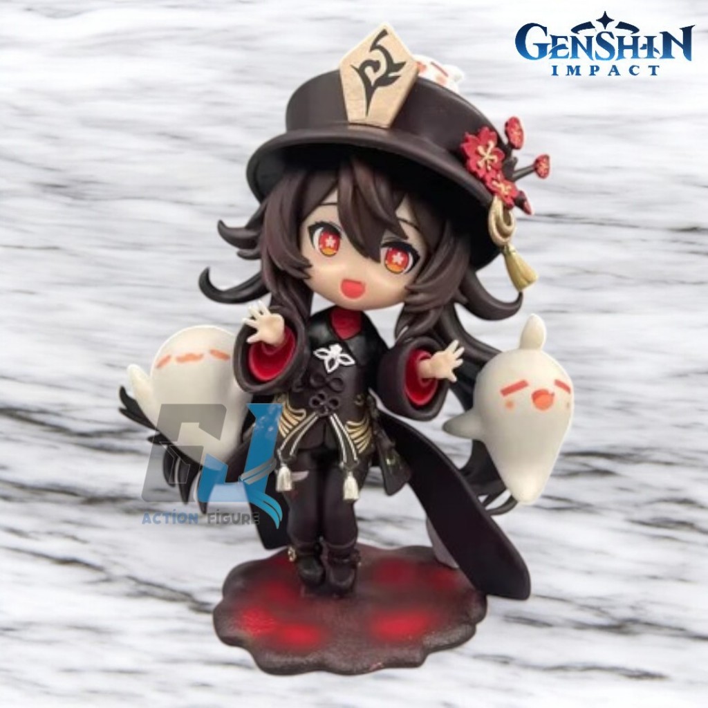 Jual Action Figure Genshin Impact Hu Tao Q Version 16cm | Shopee Indonesia