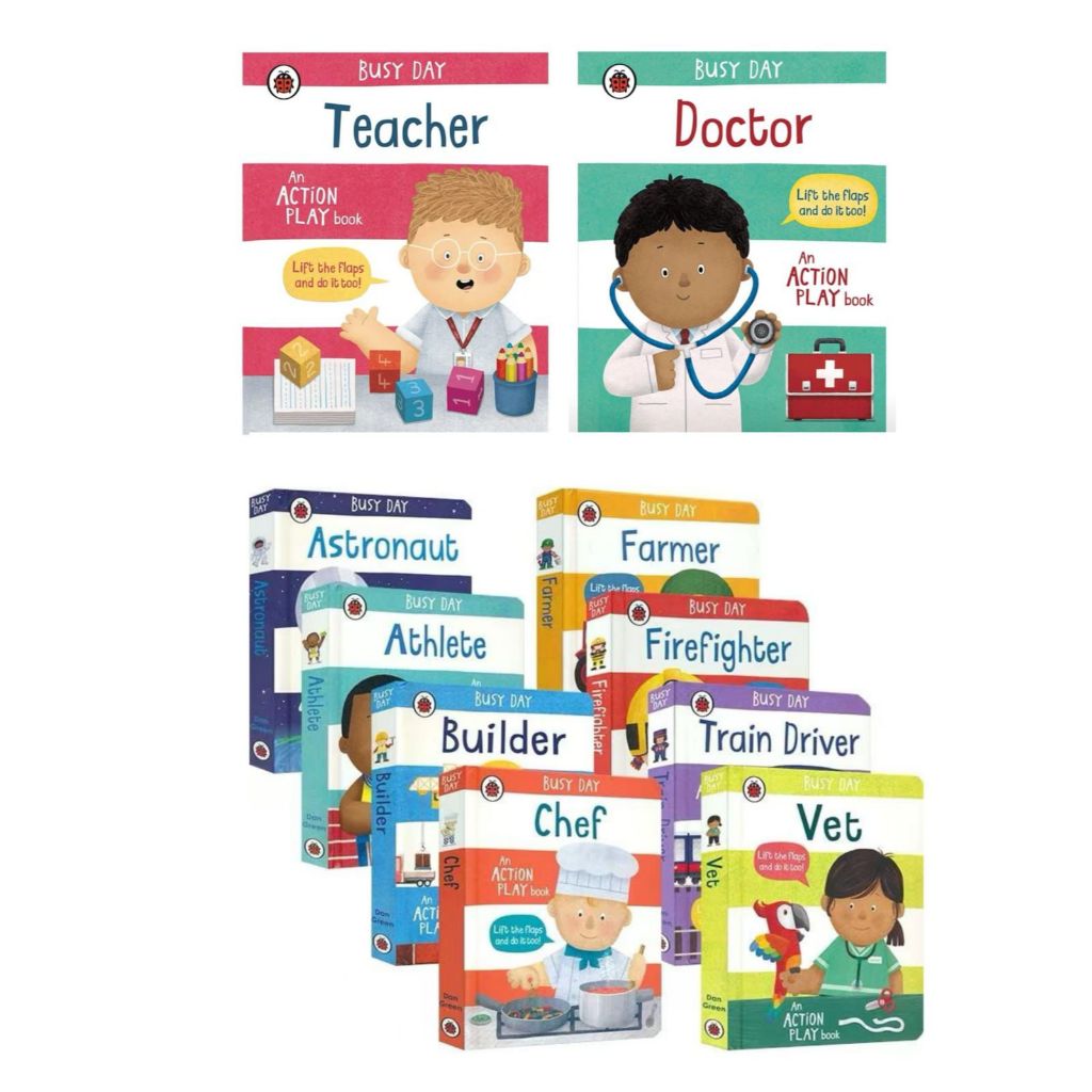 Jual Busy Book - Busy Day Series : An Action Play Book / Buku Edukasi ...
