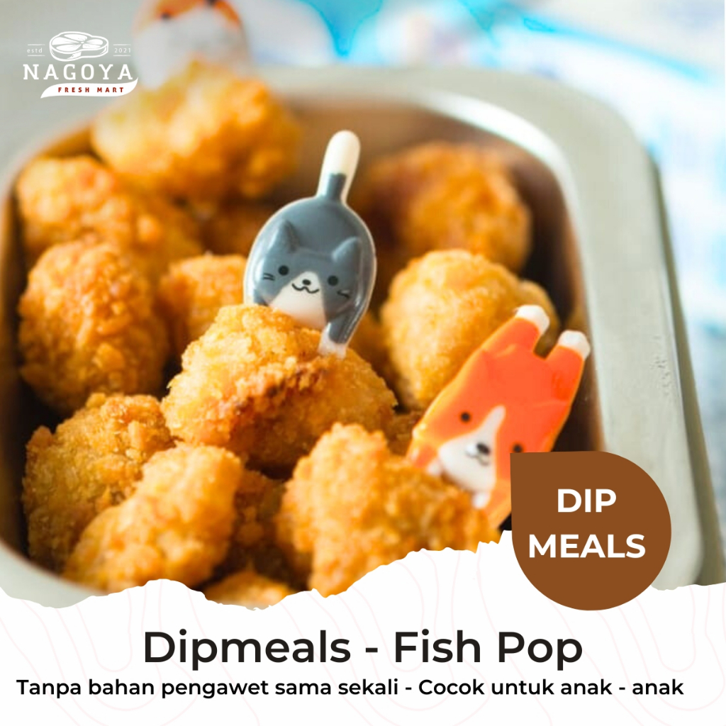 Jual Dipmeals - Fish Pop | MPASI | Cemilan anak | Frozen | Tanpa ...