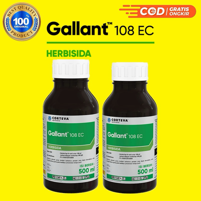 Jual Herbisida Gallant 108EC - Herbisida Sistemik Purna tumbuh dari ...