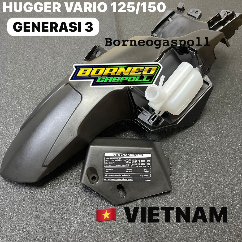 Jual (GENERASI KE 3 MODEL NEW) SPAKBOR KOLONG VARIO 125 150 OLD NEW ...