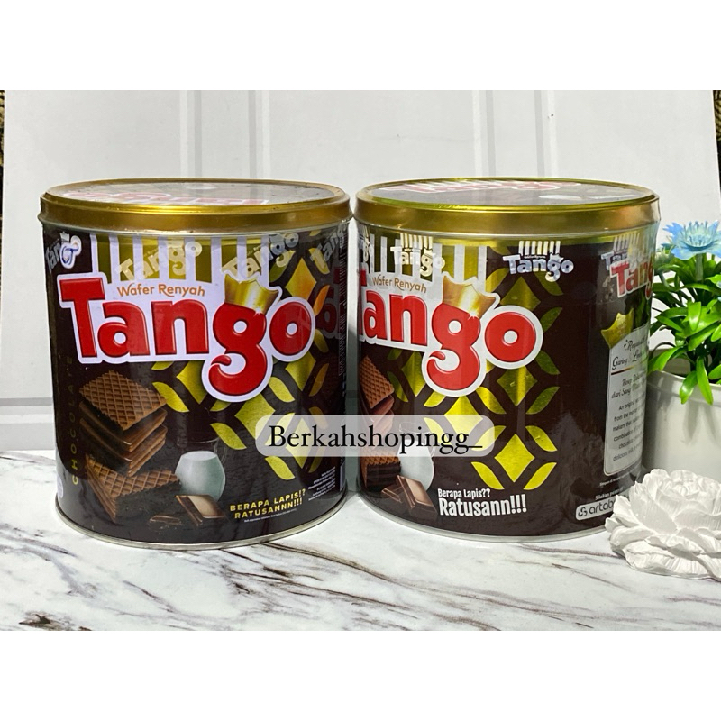 Jual TERMURAH Wafer Tango Kaleng coklat 240g | Shopee Indonesia