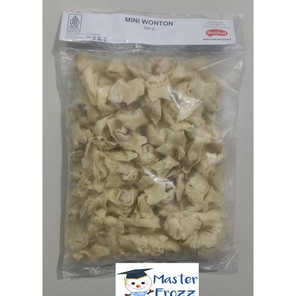 Jual Bumifood Mini Wonton 500gr | Shopee Indonesia