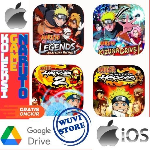 Jual IOS Naruto PPSSPP Koleksi Game | Bisa di IOS / Android / PC Plus ...
