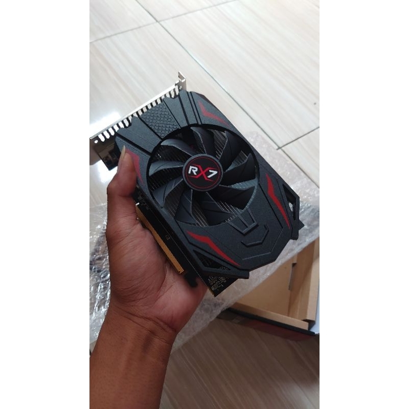 Jual R7 350 2gb DDR5 128bit merk RX7 | Shopee Indonesia