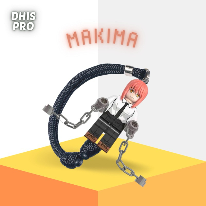 Jual Dhis Project Gelang LEGO Minifigure Makima Chainsawman | Shopee ...