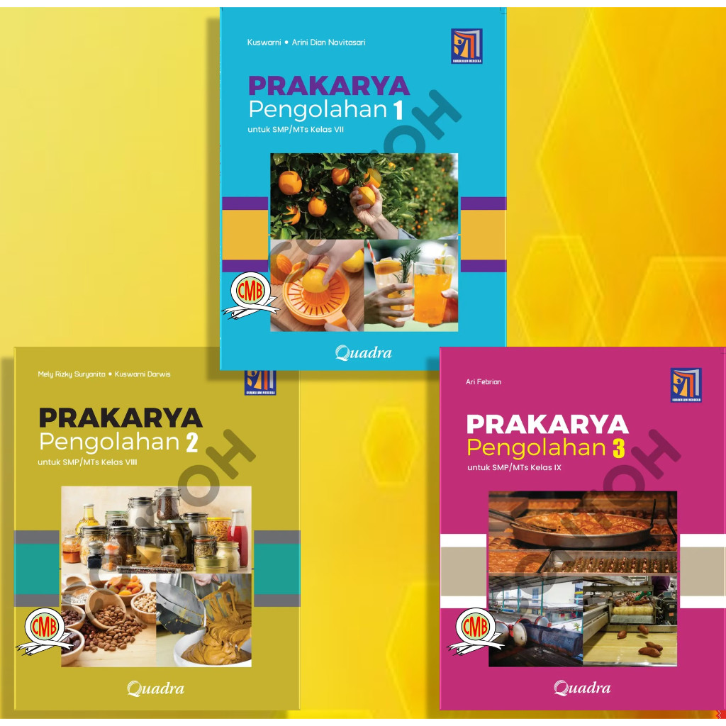 Jual [Penerbit Quadra] Prakarya Pengolahan Kelas 7, 8 & 9 Kurikulum merdeka | Shopee Indonesia