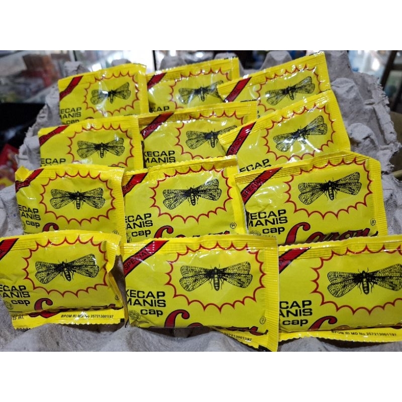 Jual Kecap Manis cap Laron Kemasan 25 ml (10 sachet) | Shopee Indonesia