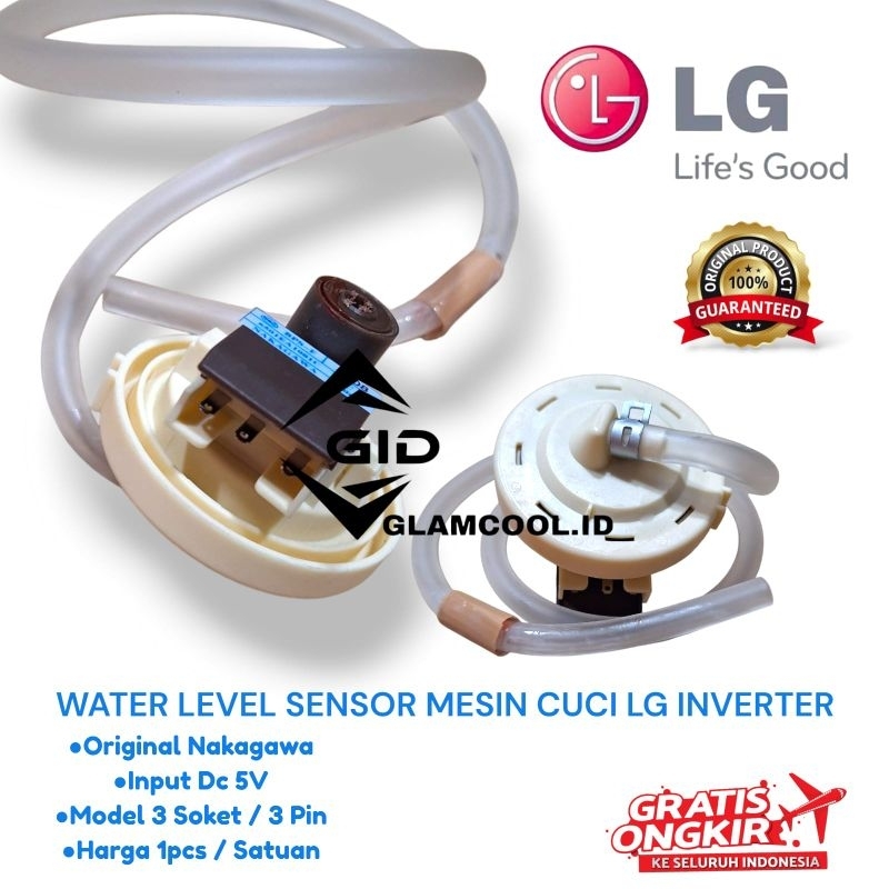 Jual WATER LEVEL SENSOR MESIN CUCI LG 1 TABUNG | ORIGINAL NAKAGAWA ...