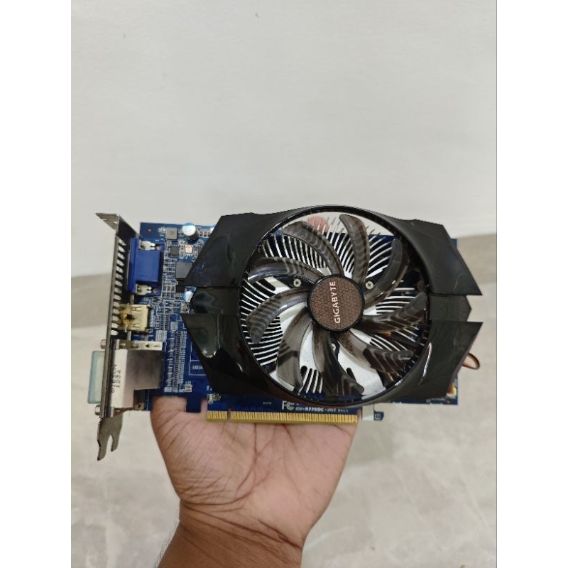 Jual VGA Gigabyte AMD Radeon HD 7750 2GB Single Fan GDDR3 GV-R775OC-2GI ...