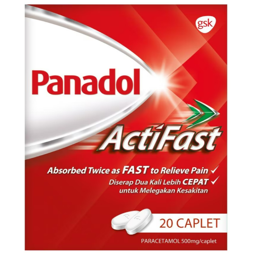 Jual [PO] Ready 10 February 2025 Panadol Actifast Paracetamol Pain ...