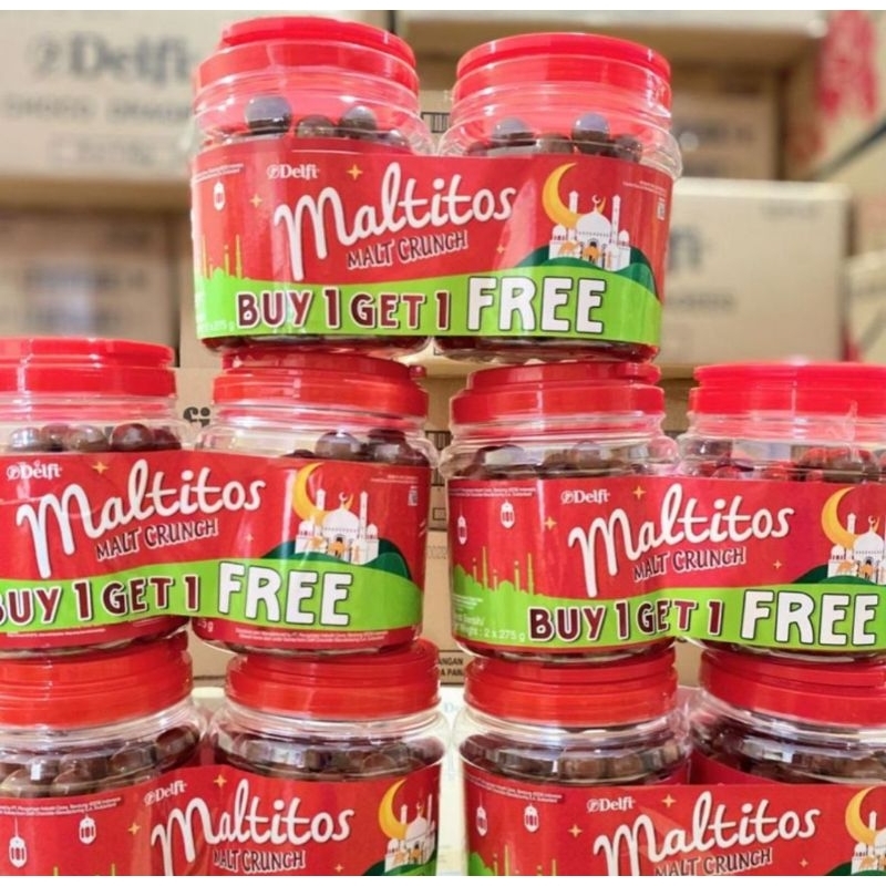 Jual Maltitos Cokelat Malt Crunch 275gr BUY 1 GET 1 FREE | Shopee Indonesia