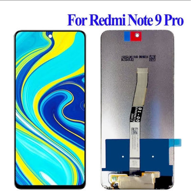 Jual LCD Xiaomi Redmi Note 9 Pro Fullset Touchscreen | Shopee Indonesia
