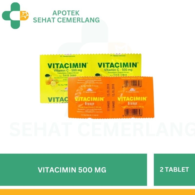 Jual Tablet Hisap VITACIMIN Orange & Lemon - Vitamin Daya Tahan Tubuh ...