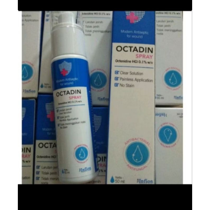 Jual octadin spray 50 ml TANPA BOX | Shopee Indonesia