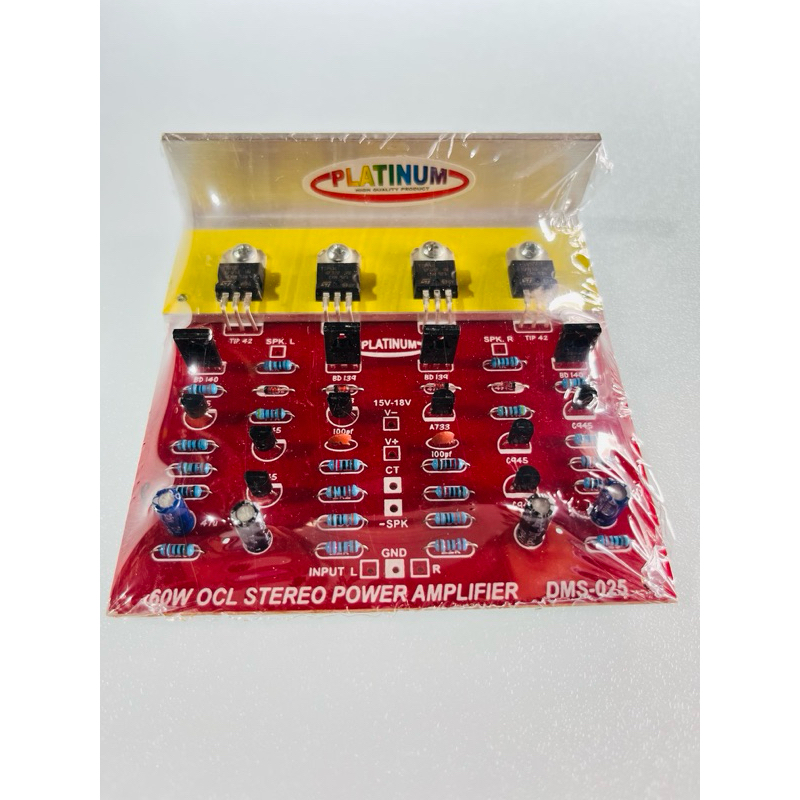 Jual Kit Kitt Power Amplifier 60 Watt OCL | Shopee Indonesia