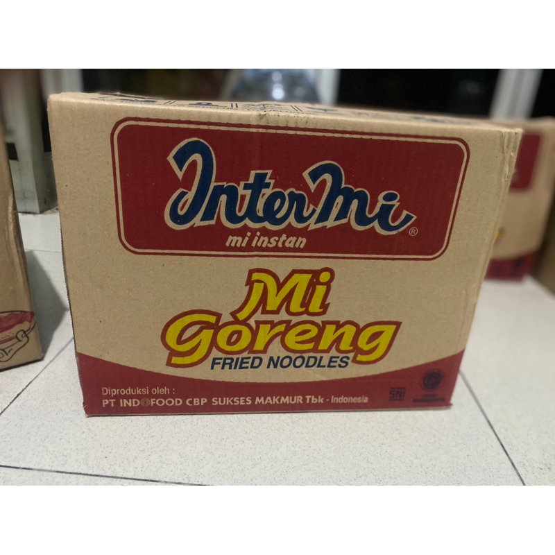 Jual JUAL MIE INTERMI 1 DUS ISI 40 RASA MIE GORENG MURAH | Shopee Indonesia