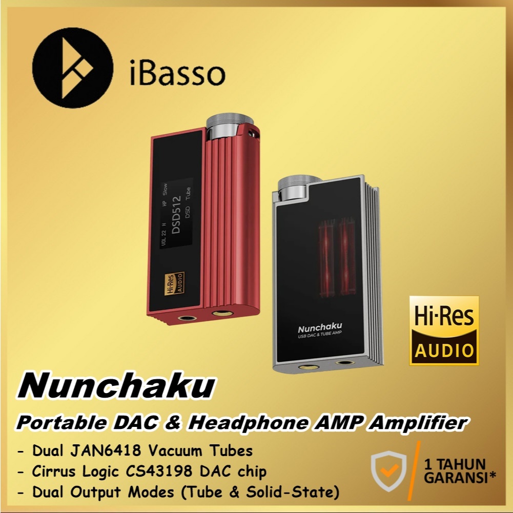 Jual iBasso Audio Nunchaku Portable DAC & Headphone AMP Amplifier | Shopee Indonesia
