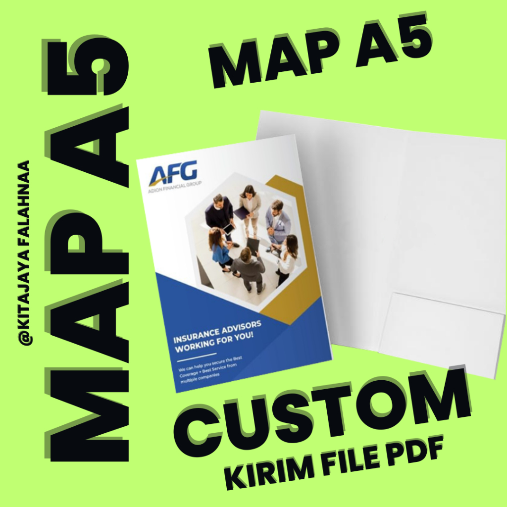 Jual MAP Folder Kecil A5 CUSTOM / Map Puskesmas / Map Klinik / Map ...