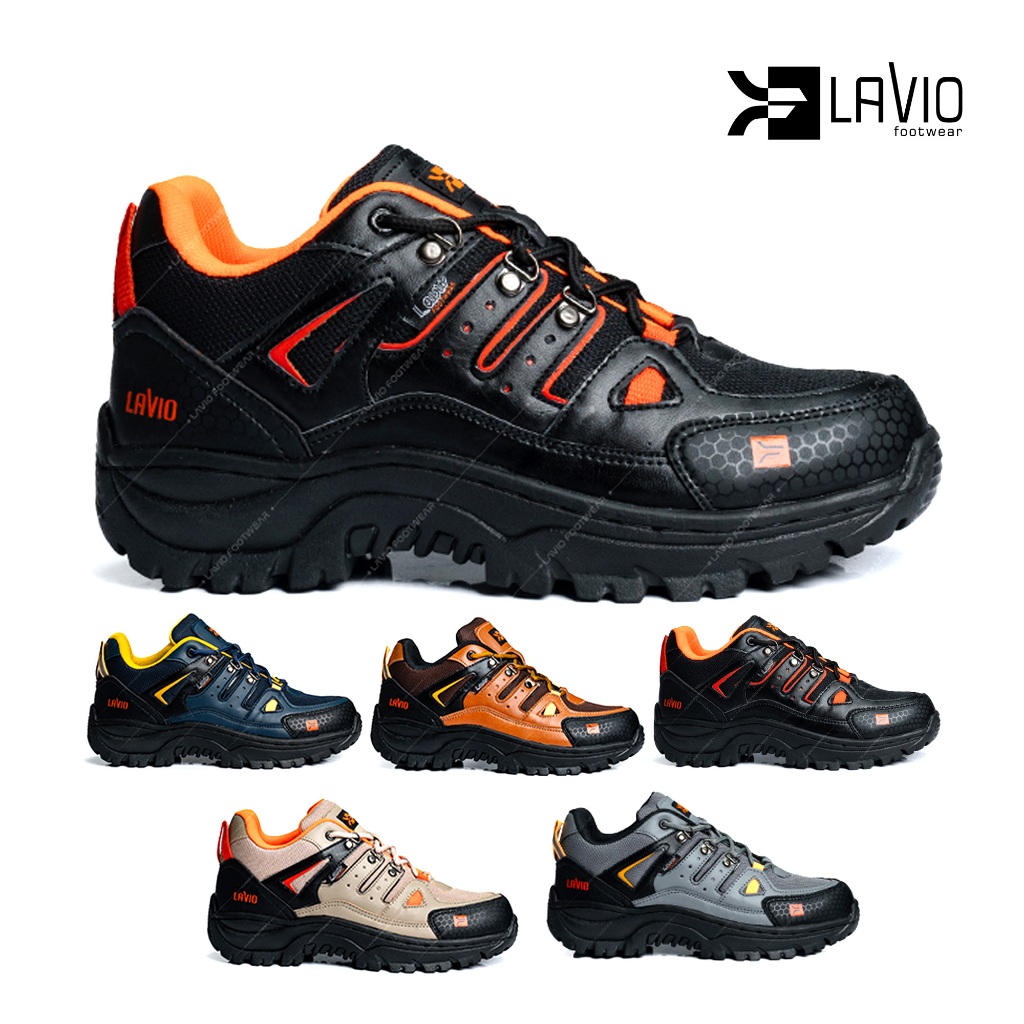 Jual Lavio Sepatu Casual Sneakers Safety Ujung Besi Sport Pria Branded ...