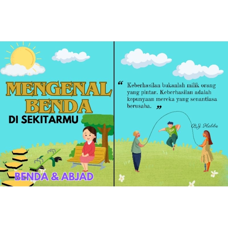 Jual Mengenal Benda di Sekitarmu: BENDA & ABJAD | Shopee Indonesia