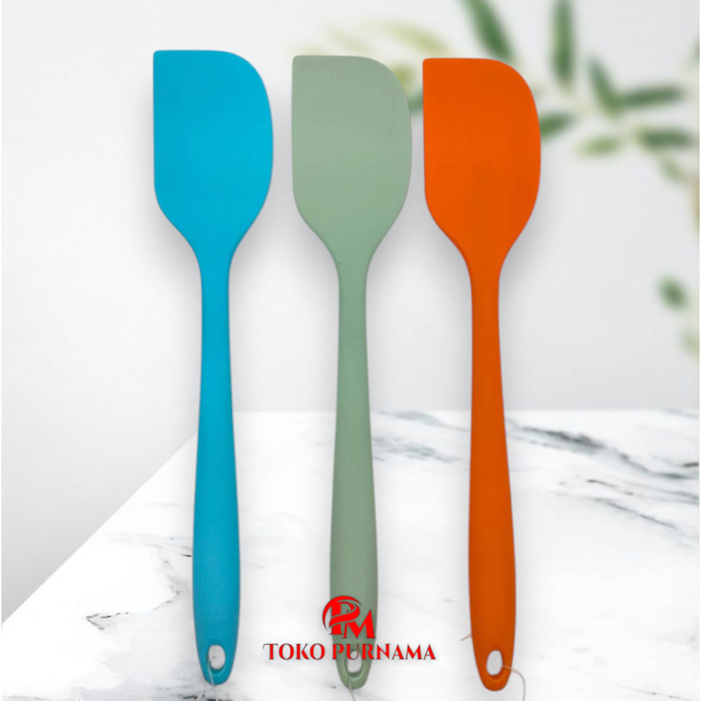 Jual Spatula Silikon Food Grade Alat Masak Tahan Panas Anti Lengket ...