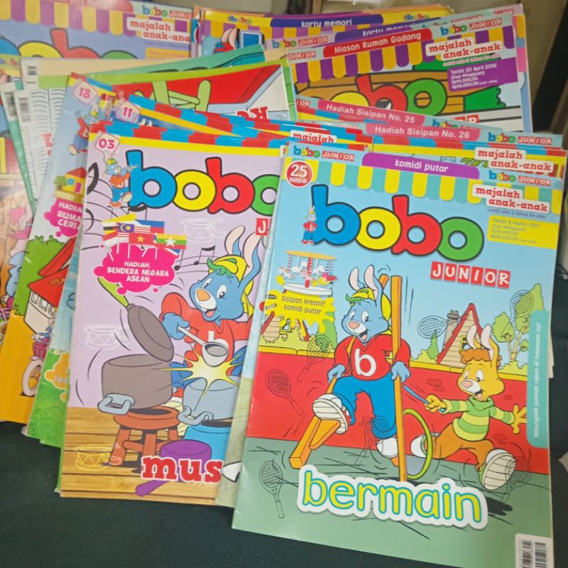 Jual Majalah Anak Bobo Junior/Mombi/Disney Junior/Princes DLL | Shopee ...