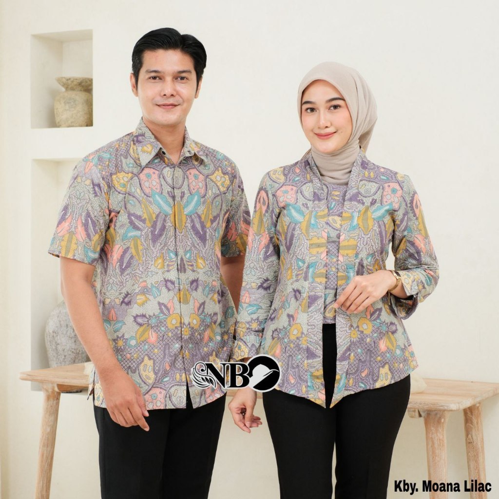 Jual Baju Batik Couple Blus Batik Kebaya Modern Terbaru Batik Motif Moana Juragan Batik Katun ...