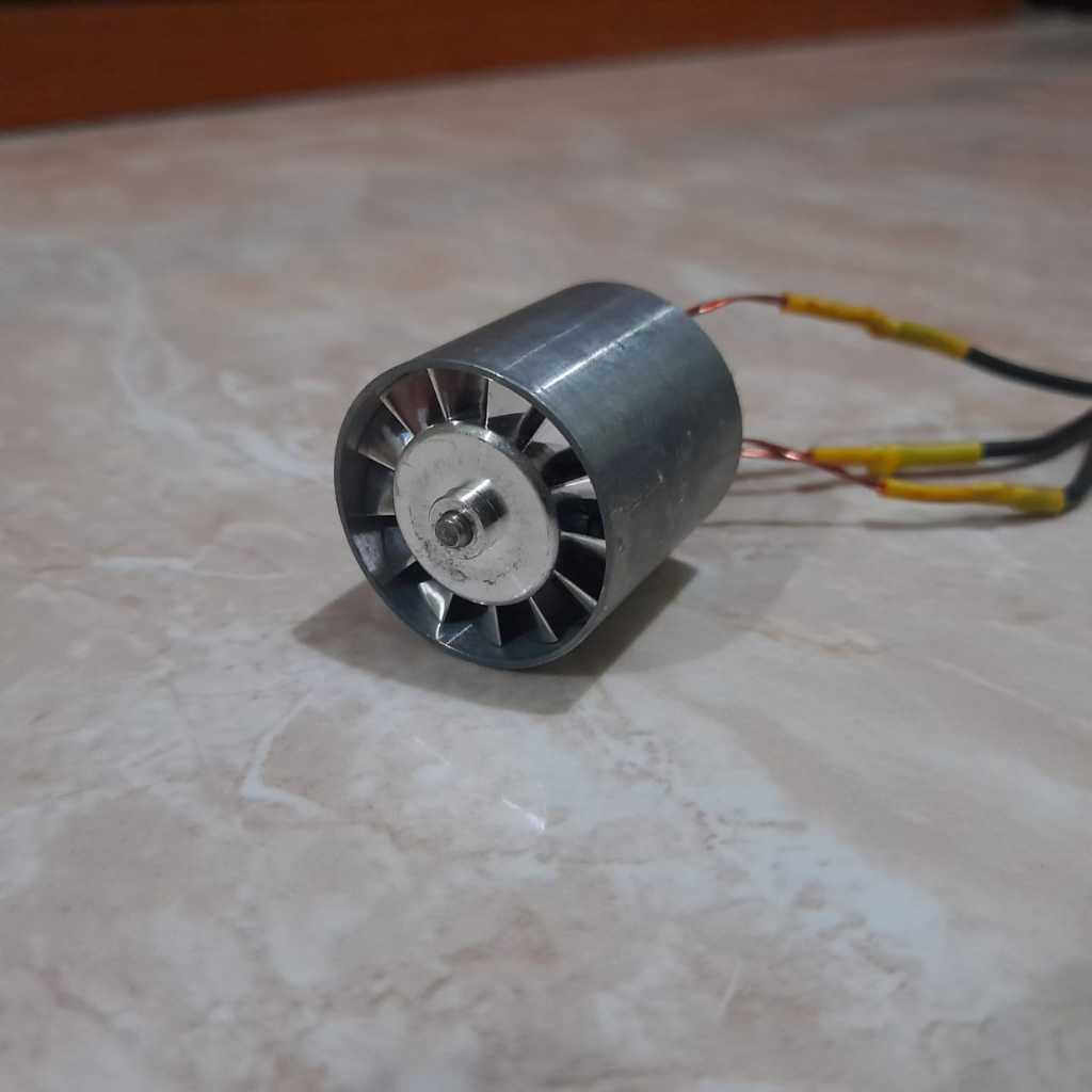 Jual BLDC Brushless Electronic Ducted Fan EDF Mini JET Fan 100.000 RPM ...