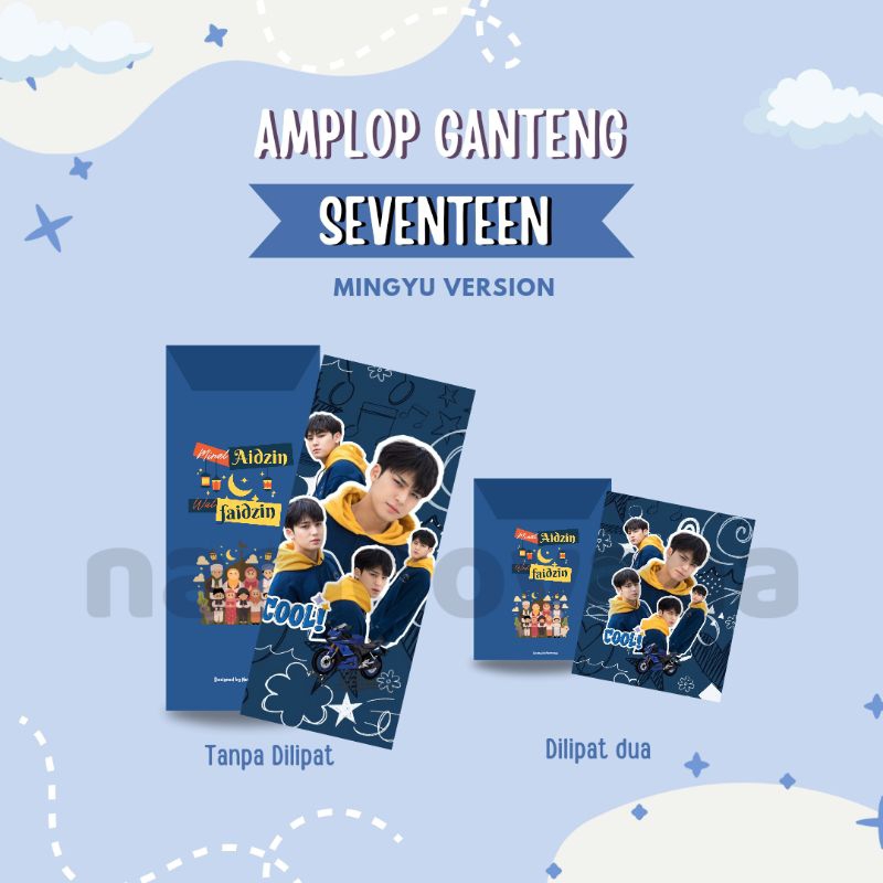 Jual Amplop lebaran unik dan lucu dengan tema Kpop | SEVENTEEN VERSION ...