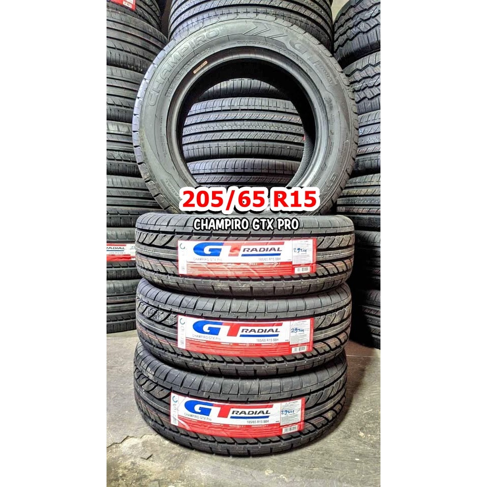 Jual ban mobil innova ring 15 Ban Mobil GT Radial GTX Pro ukuran 205 65 R15 ban tubeles | Shopee ...