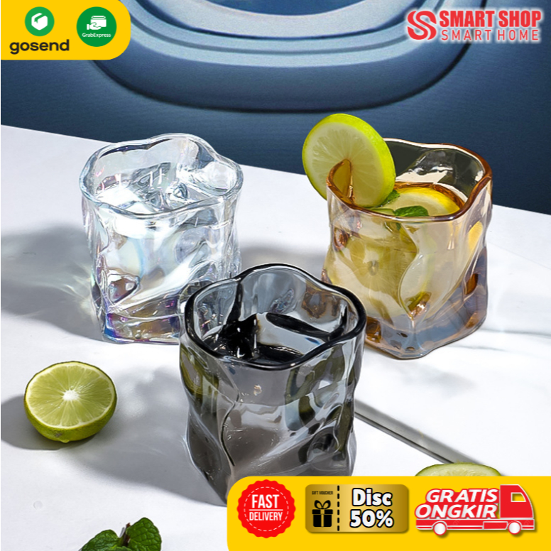 Jual Gelas Kaca Aesthetic Estektik Whisky Japanese Yamazaki Style Rock Glass 190ml | Shopee ...