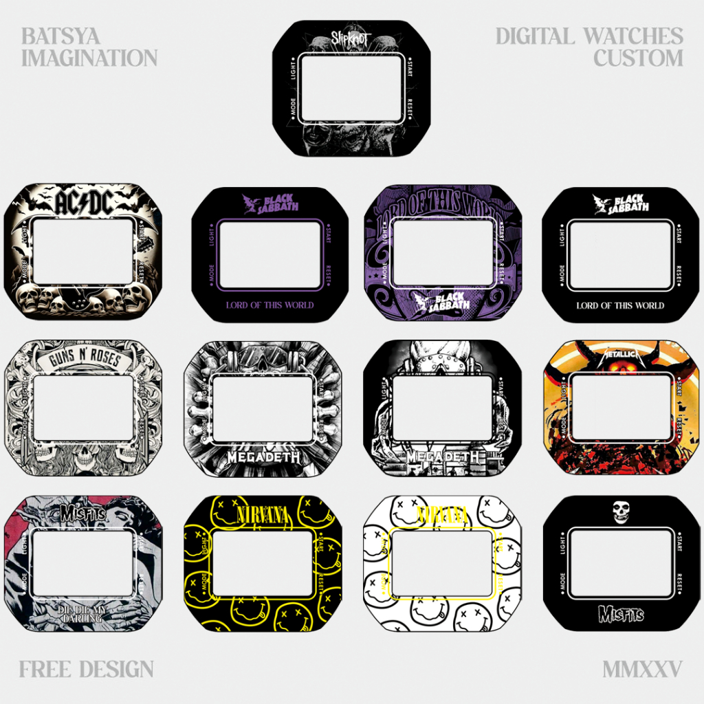 Jual Custom Jam Digital Premium Bisa Satuan - Batsya Headquarter ...