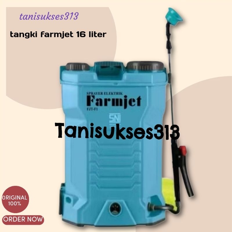 Jual tangki farmjet 16liter tangki elektrik tangki semprot berSNI ...