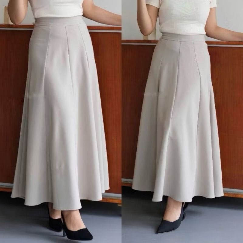 Jual JALIMA Audy Skirt Rok Flare A Knit Premium | Shopee Indonesia