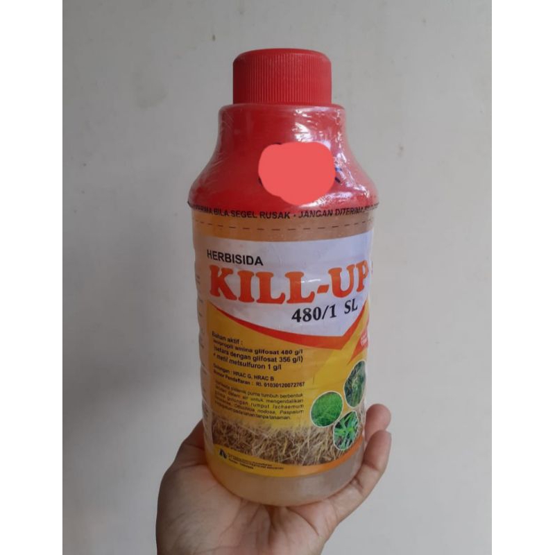 Jual Herbisida/ Racun Rumput Kill Up 1 liter Kemasan Pabrik | Shopee ...