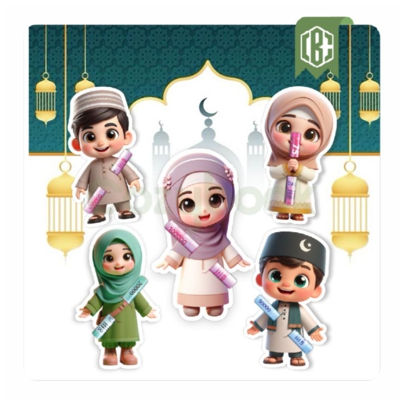 Jual Paket Hemat Amplop lebaran angpao model Peluk selip isi 100 pcs ...