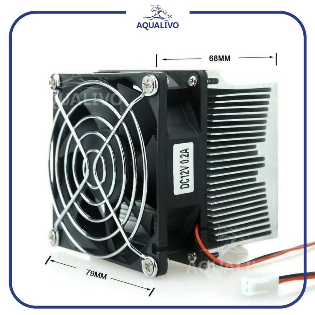 Jual Kit Peltier TEC1 Cooling Set Pendingin Heatsink Fan Thermoelectric ...