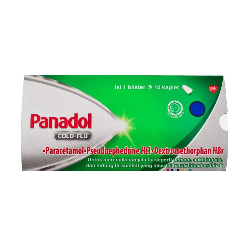 Jual Panadol Cold+Flu | Panadol Hijau | Shopee Indonesia