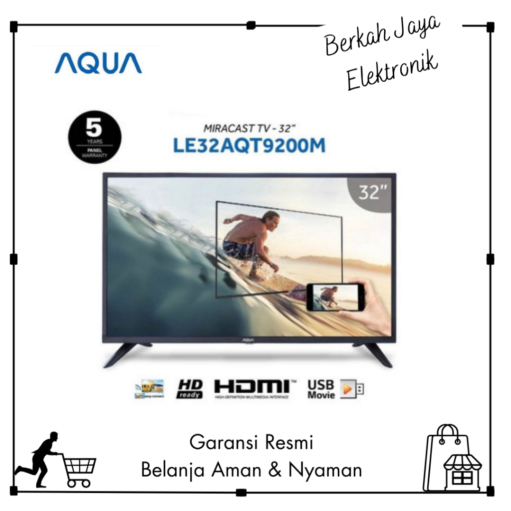 Jual AQUA FULL HD LED 32 INCH 32 AQT 9200M/ 32AQT 9200 | Shopee Indonesia