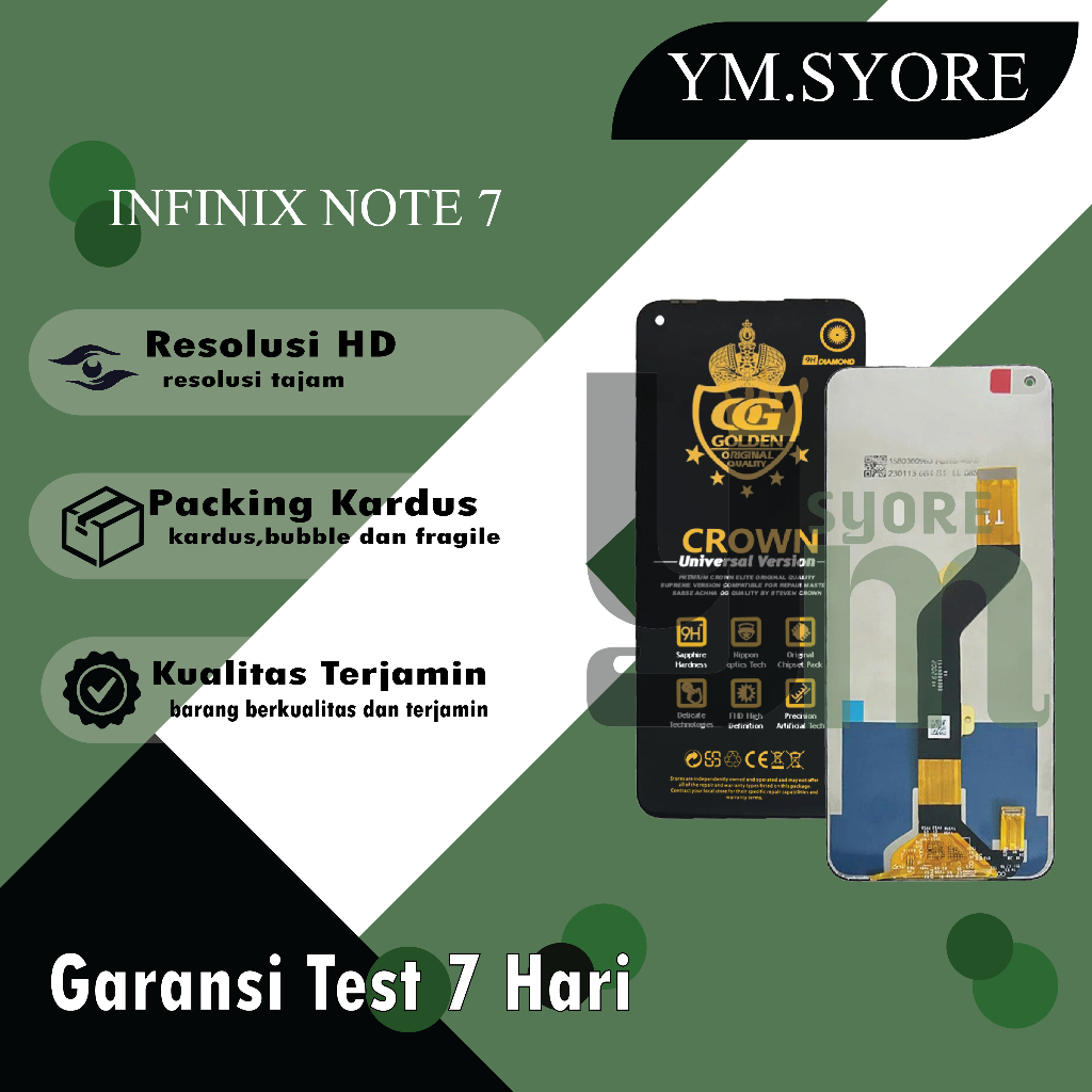 Jual LCD INIFNIX NOTE 7 / X690 / X690B TOUCHSCREEN FULLSET COMPLETE ...