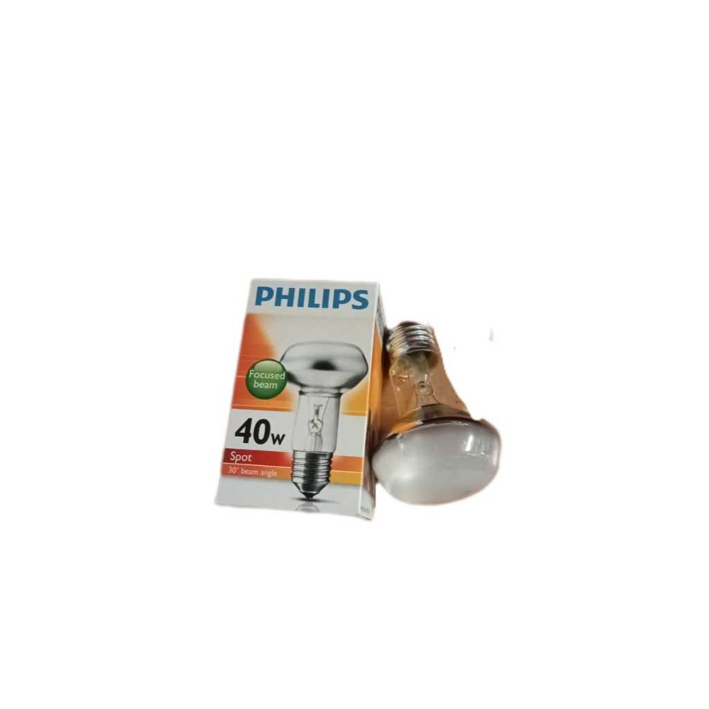Jual Lampu Philips Spot/Lampu Penghangat/Bohlam pemanas Fried chicken/ Lampu pijar 40 Watt ...