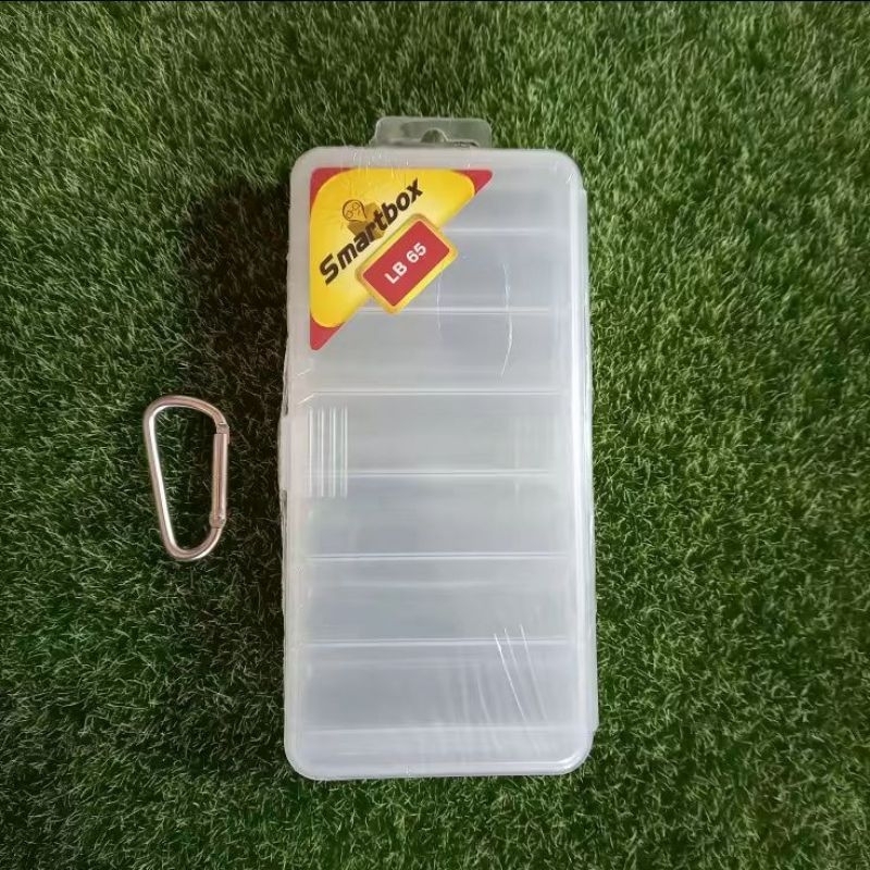 Jual KOTAK UMPAN MINOW/LURE BOX DOUBLE SIDE FREE CARABINER - L65 | Shopee Indonesia