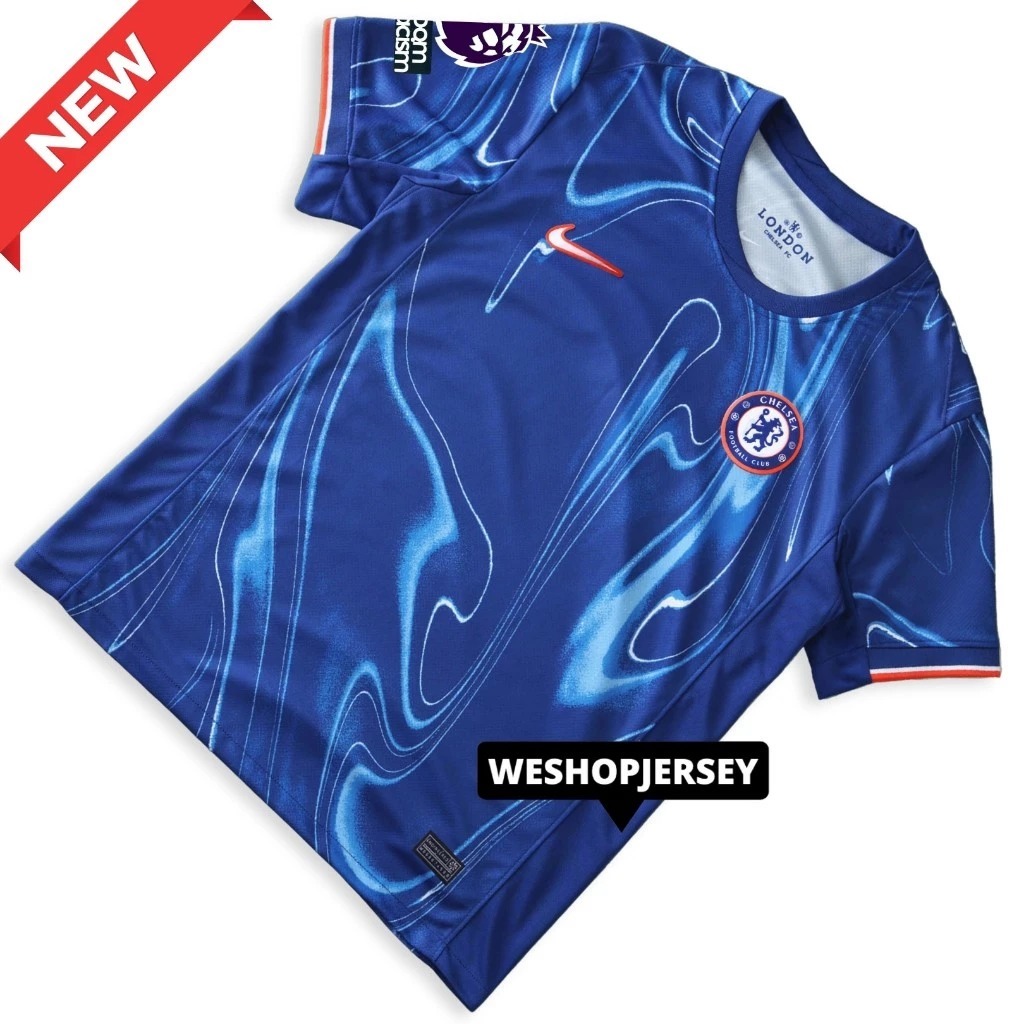 Jual Fans Version Jersey Chelsea Biru 2024 2025 Baju Bola Celsi Home 24 ...