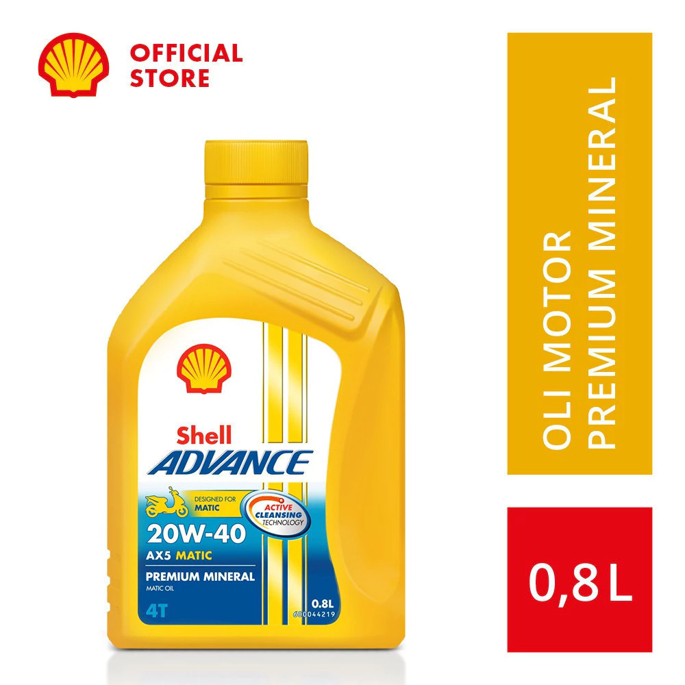 Jual Shell Advance AX5 Scooter 20W-40 | Shopee Indonesia