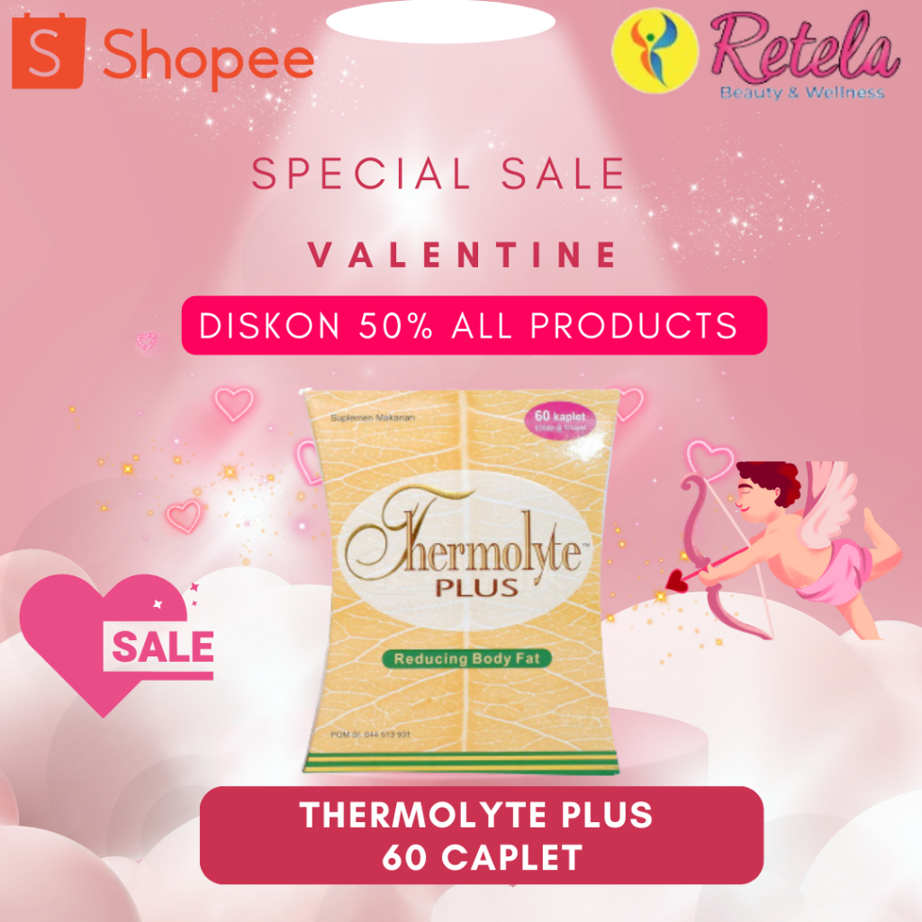 Jual THERMOLYTE PLUS 60 CAPLET | Shopee Indonesia
