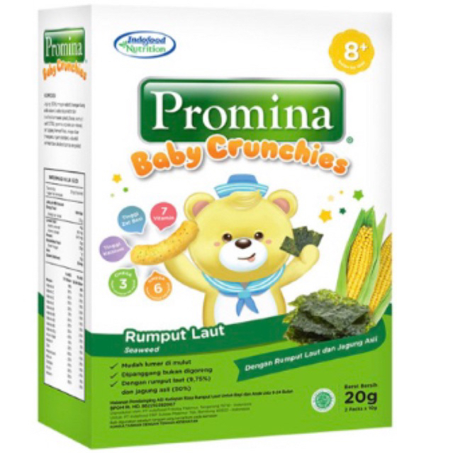 Jual PROMINA - PROMINA BABY CRUNCHIES snack bayi 20g | Shopee Indonesia
